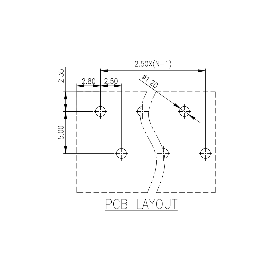 PCB terminal DB250A-2.5 - Ningbo Dorabo Electric Co., Ltd